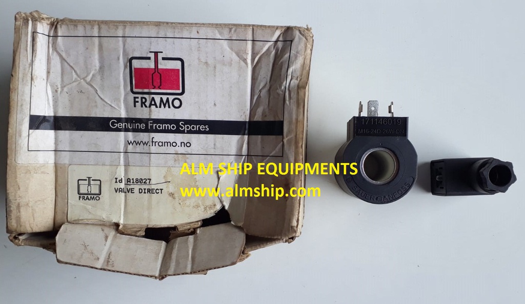 VALVE DIRECT FOR FRAMO | ALM SHIP EQUIPMENTS